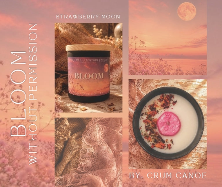 Bloom Without Permission – Crum Canoe Candle Co.